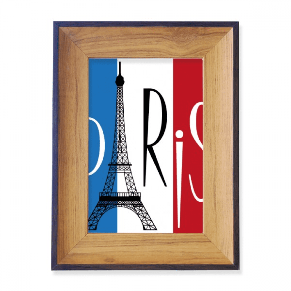 National Flag France Eiffel Tower Paris Photo Frame Exhibition Display ...