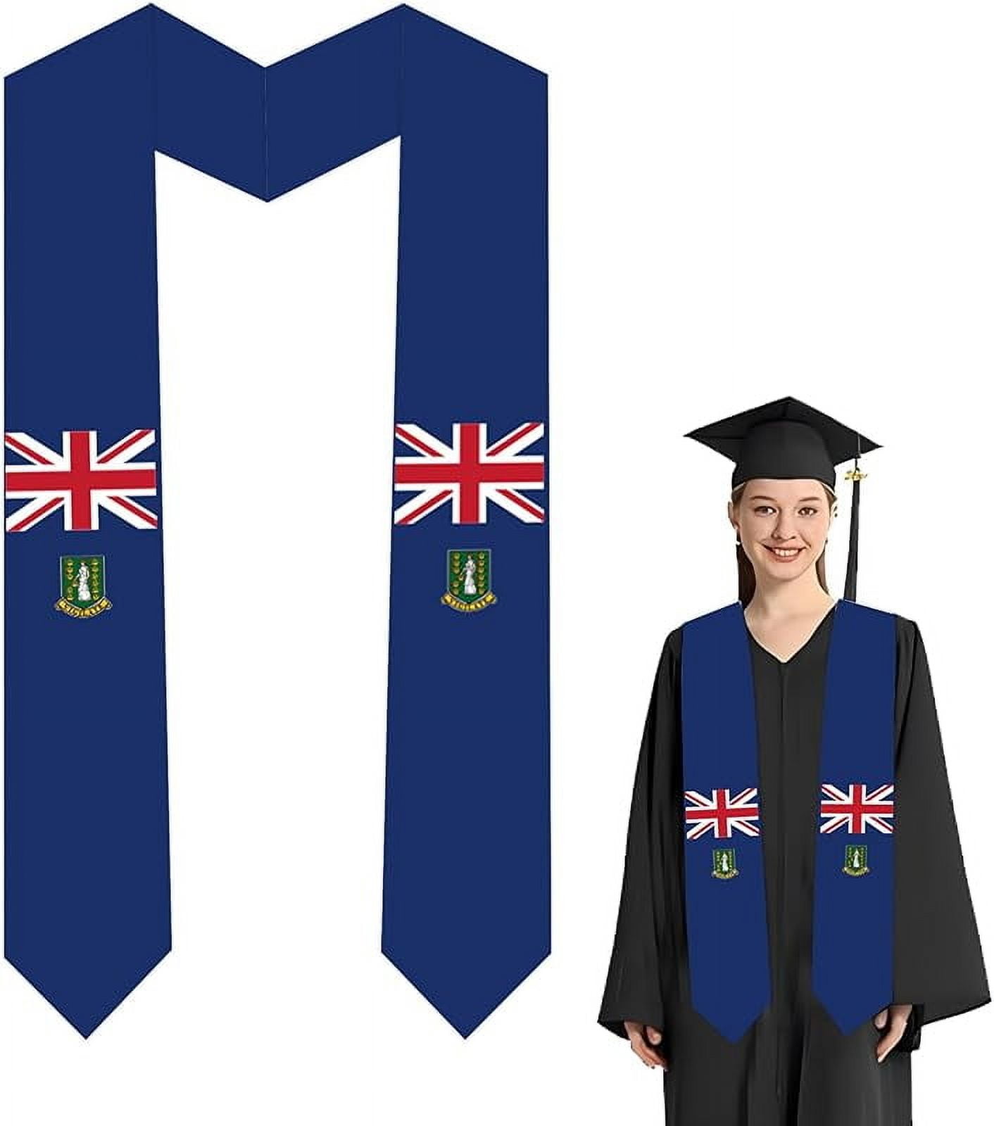National Flag Graduation Stole,Graduation Sash Class of 2025 for Study ...