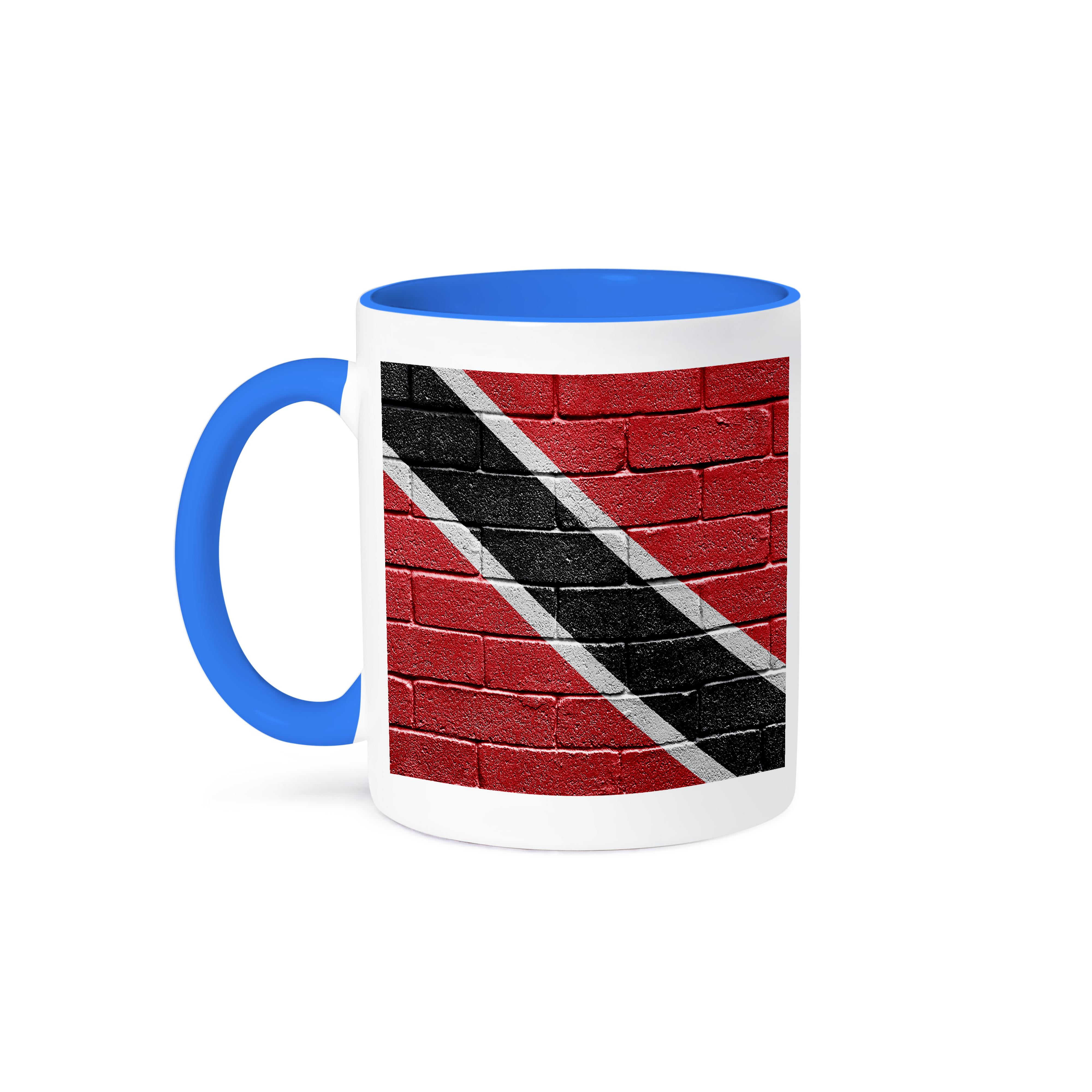 3dRose, National flag of Trinidad and Tobago painted onto a brick wall ...