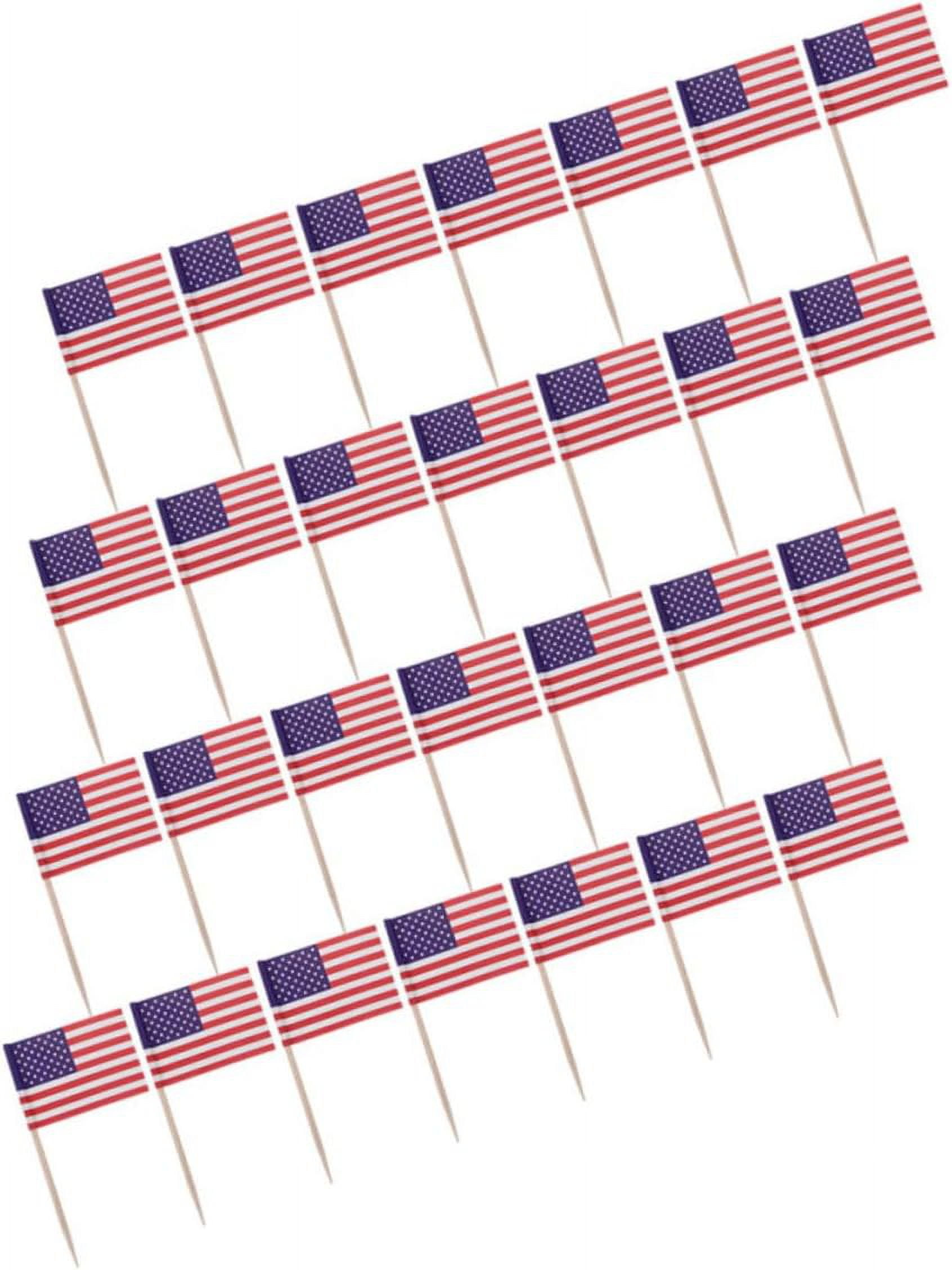 National Flag Toothpicks 200pcs USA Decor USA Flag US Flags Americana ...