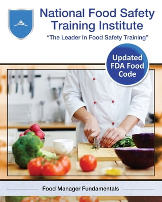 National Food Safety Training Institute: Food Manager Fundamentals ...
