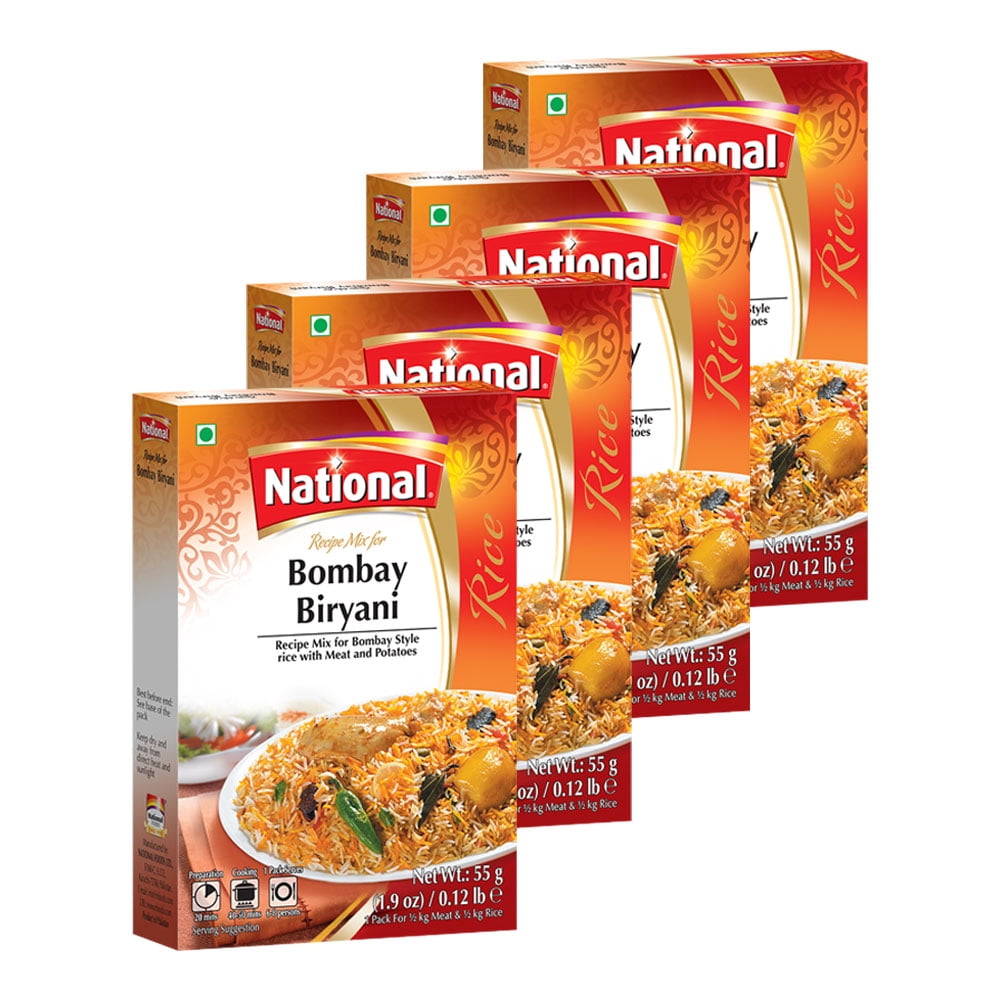 National Foods Bombay Biryani Recipe Mix 1.90 oz (55g) | South Asian ...
