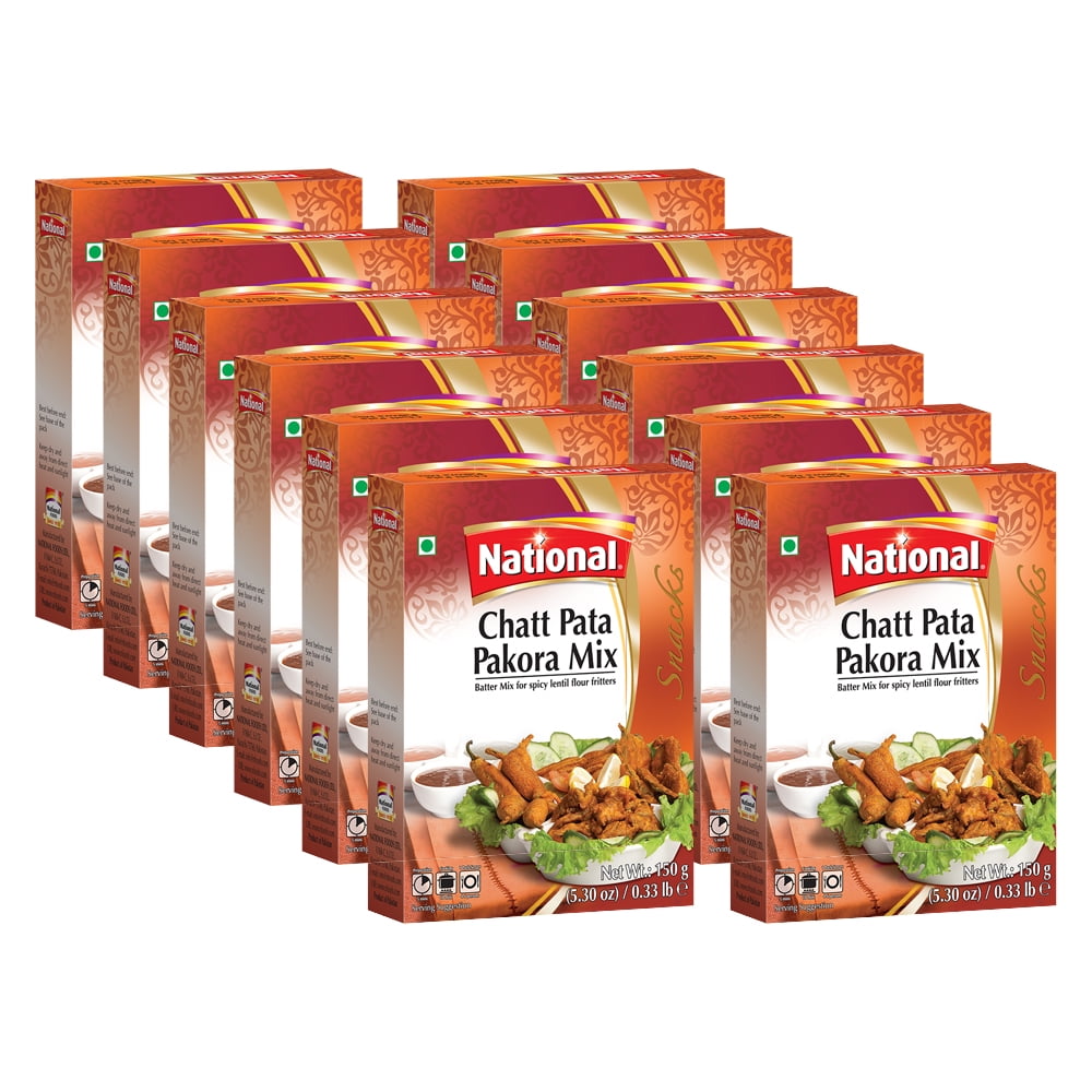National Foods Chatt Pata Pakora Mix 5.30 oz (150g) | Batter Mix for ...