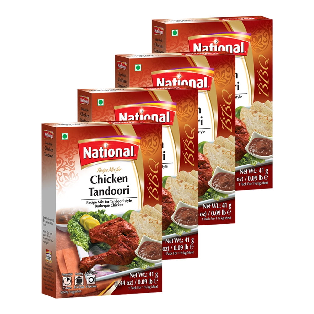 National Foods Chicken Tandoori Recipe Mix 1.44 oz (41g) | South Asian ...