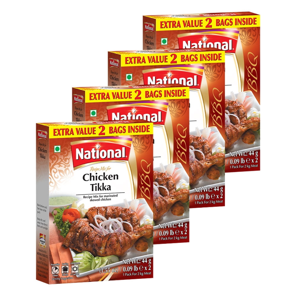 National Foods Chicken Tikka Recipe Mix 3.10 oz (88g) | South Asian BBQ ...