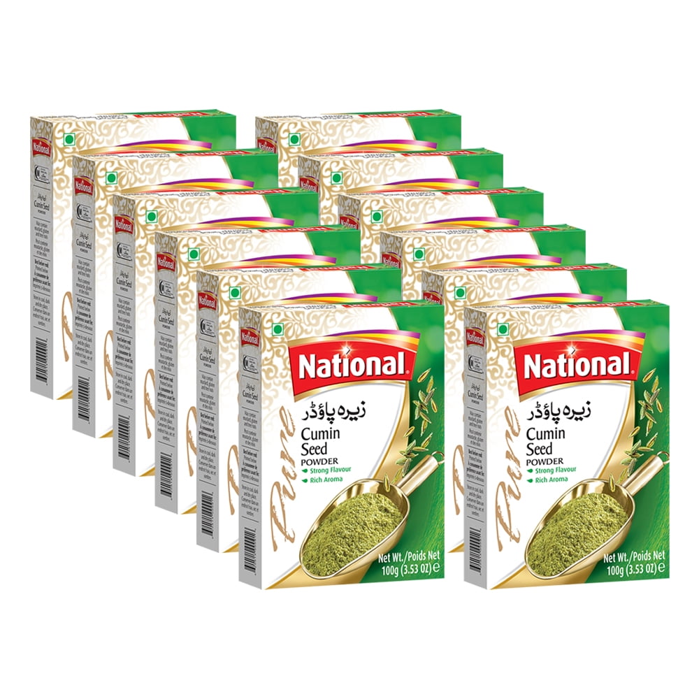 National Foods Cumin Seeds Powder 3.50 oz (100g) | Freshly Ground Jeera ...
