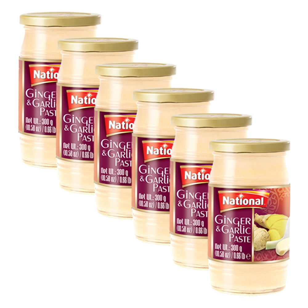 National Foods Ginger & Garlic Paste 10.58 oz (300g) | Freshly Grinded ...
