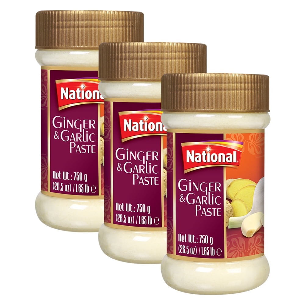 National Foods Ginger & Garlic Paste 28.50 oz (750g) | Freshly Grinded ...