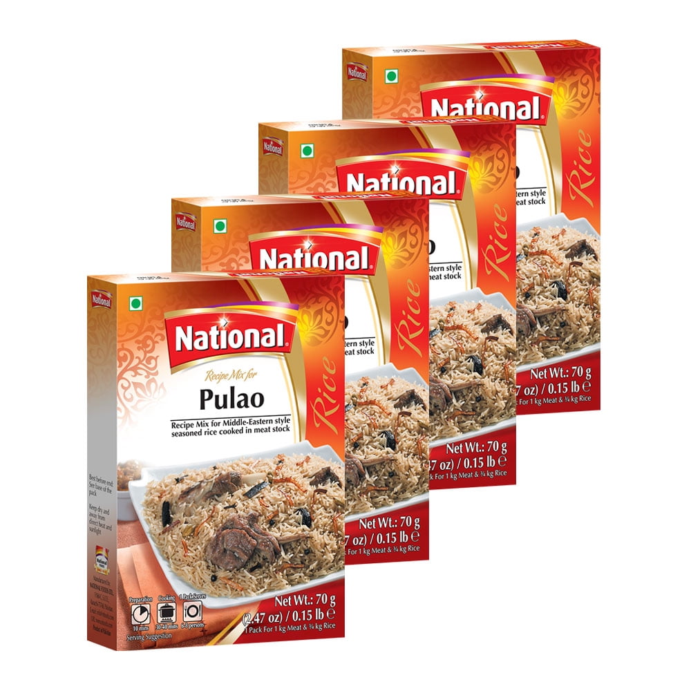 National Foods Pulao Recipe Mix 2.45 oz (70g) | South Asian Mixed Spice ...