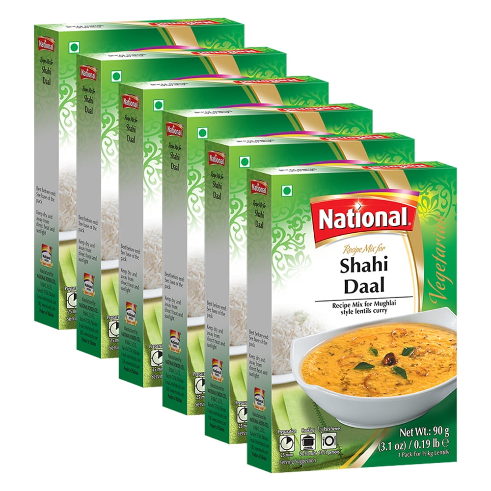 National Foods Shahi Daal Recipe Mix 3.17 oz (90g) | South Asian Curry ...