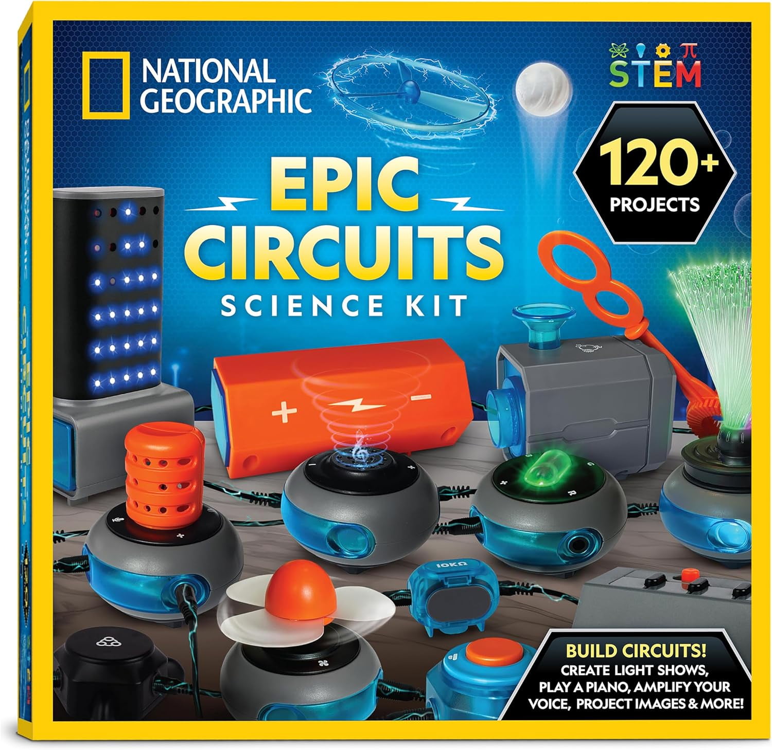 National Geographic Circuit Maker Kit - Electronics Kit for Kids with ...