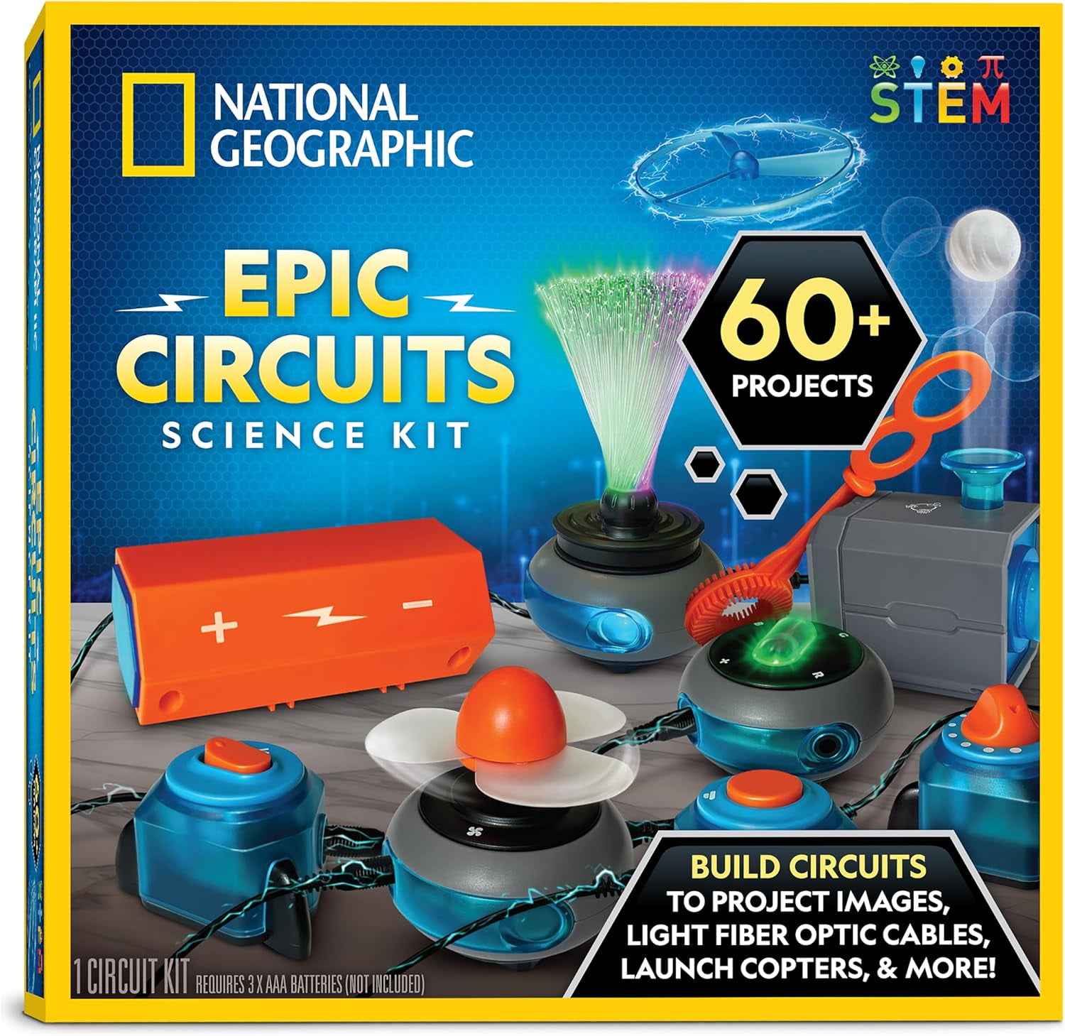 National Geographic Circuit Maker Kit - Electronics Kit for Kids with ...