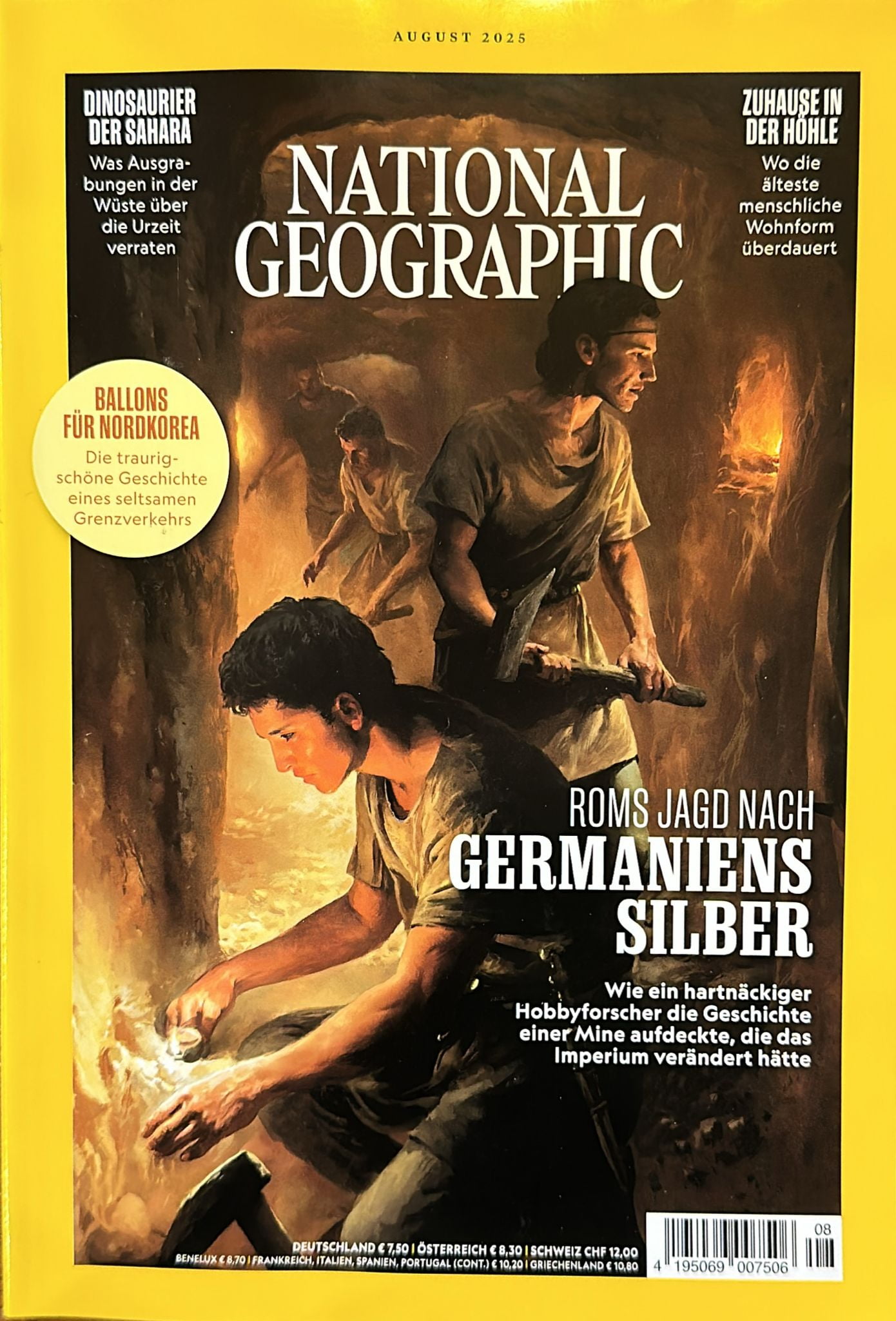 National Geographic German Magazine August 2025 - Walmart.com
