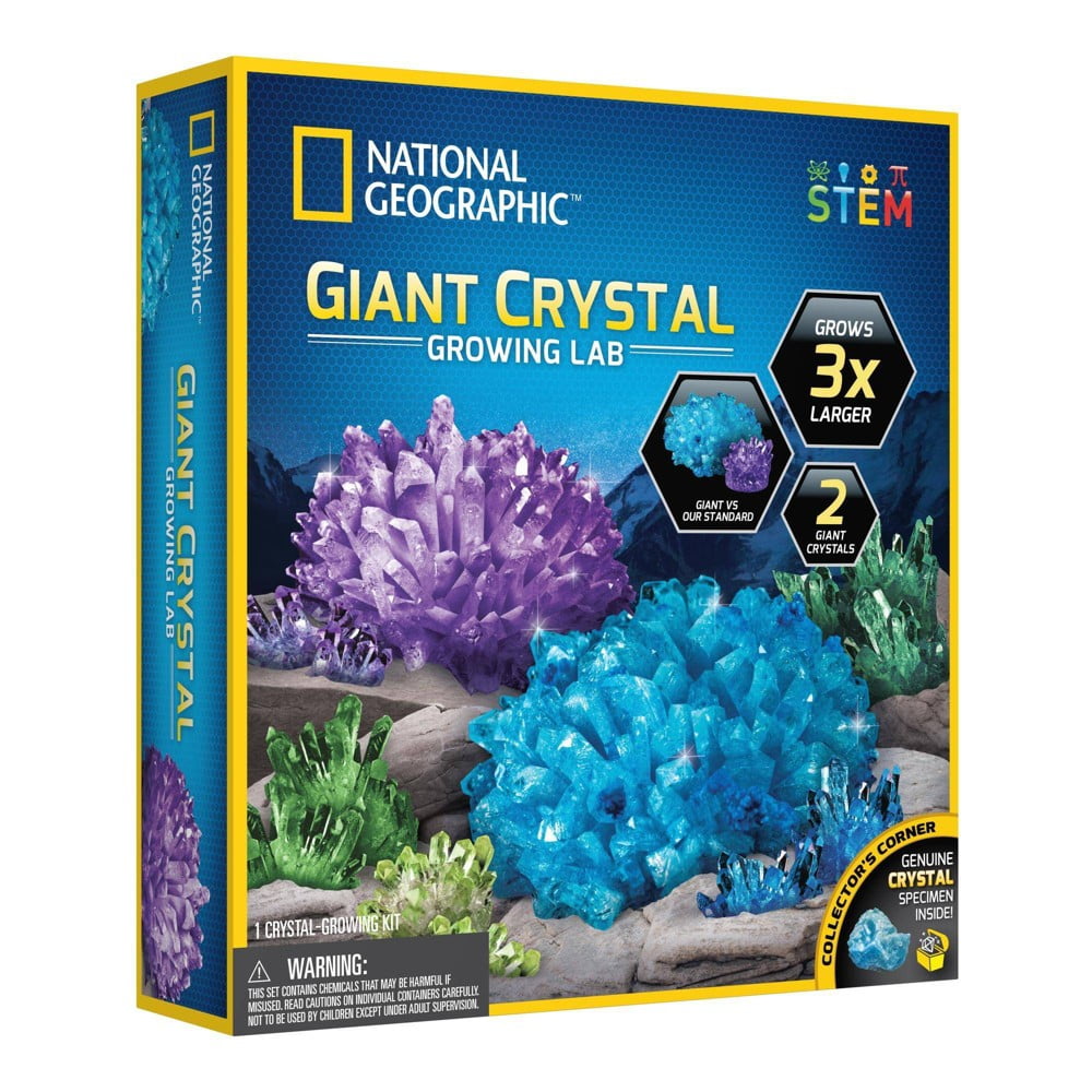 National Geographic Giant Crystal Growing Lab - Walmart.com