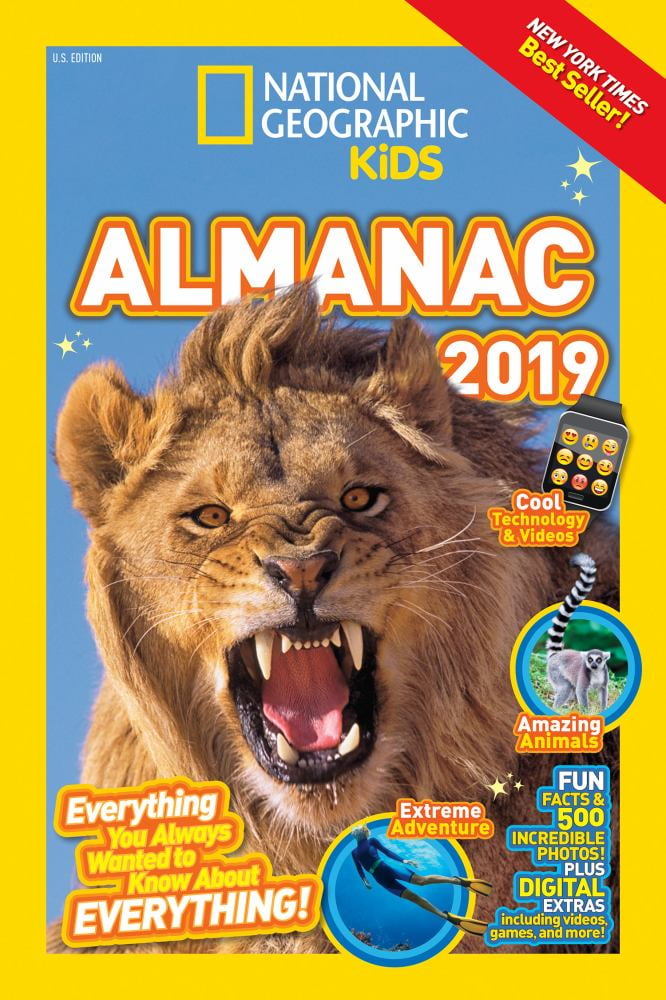 National Geographic Kids Almanac 2019 (Paperback) - Walmart.com