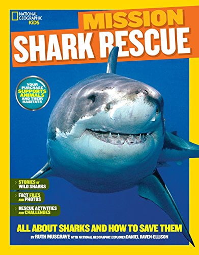 Pre-Owned National Geographic Kids Mission: Shark Rescue : All about ...