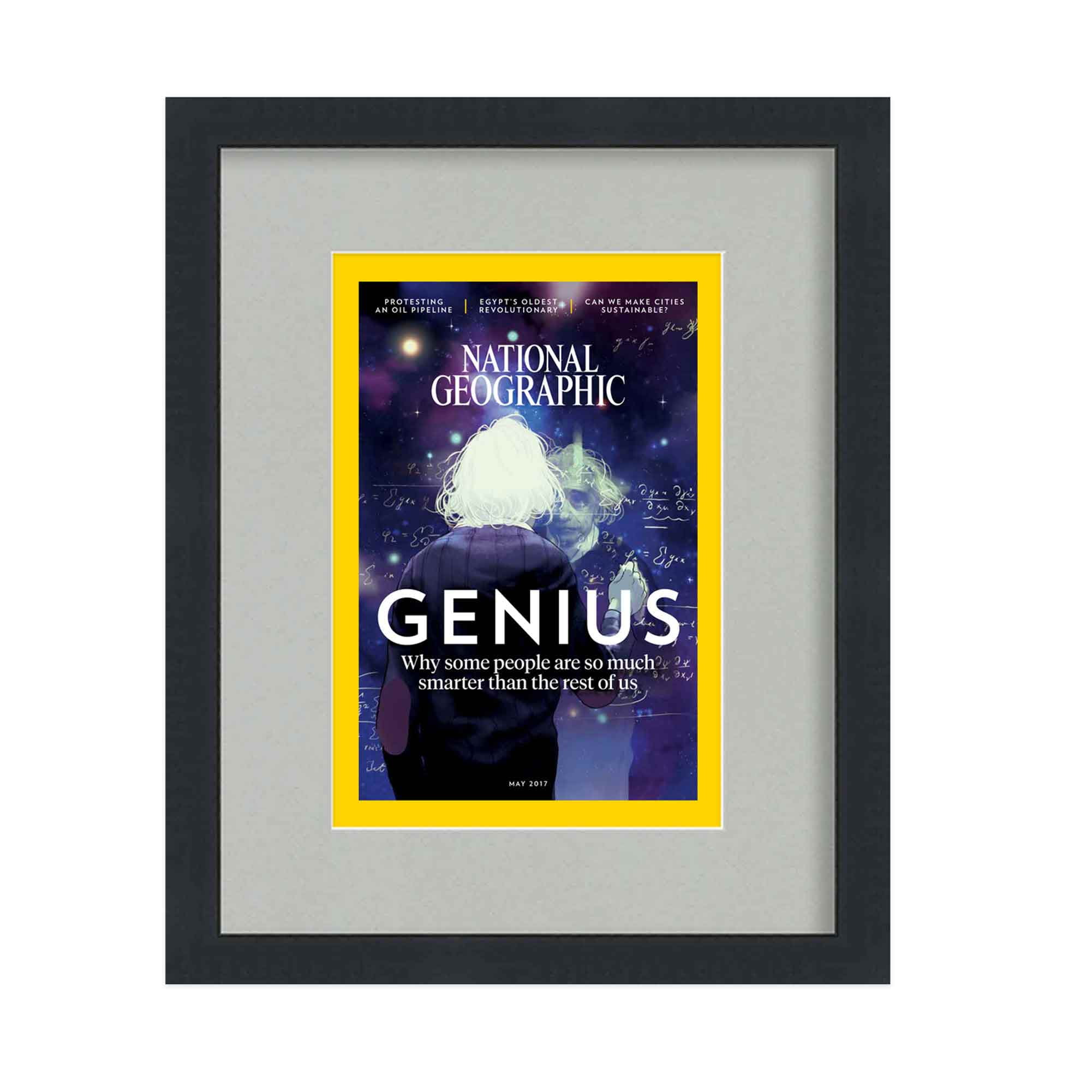 National Geographic Magazine Display Frame - Includes Acrylic, Backing ...