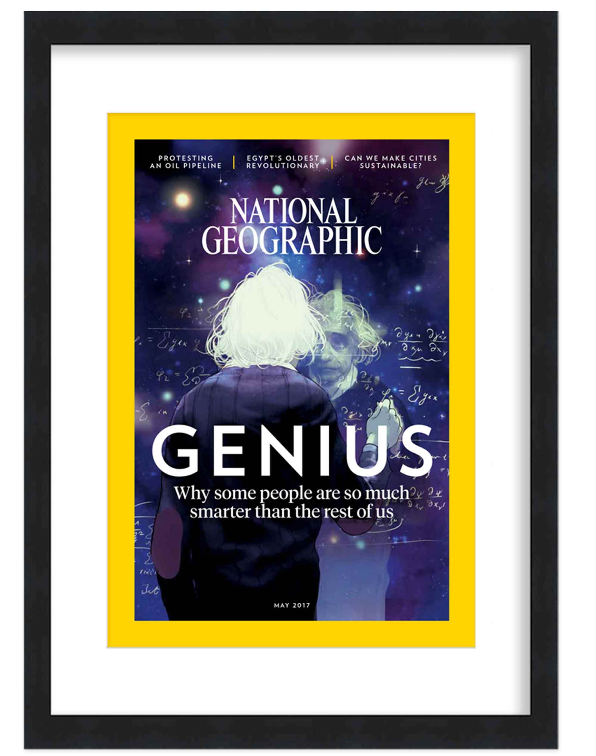 National Geographic Magazine Display Frame - Includes Acrylic, Backing ...
