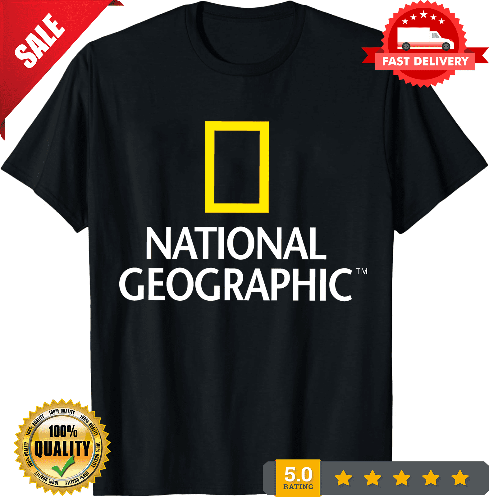 National Geographic Magazine T-shirt eBay, LIMITED EDITION-TH73449 ...