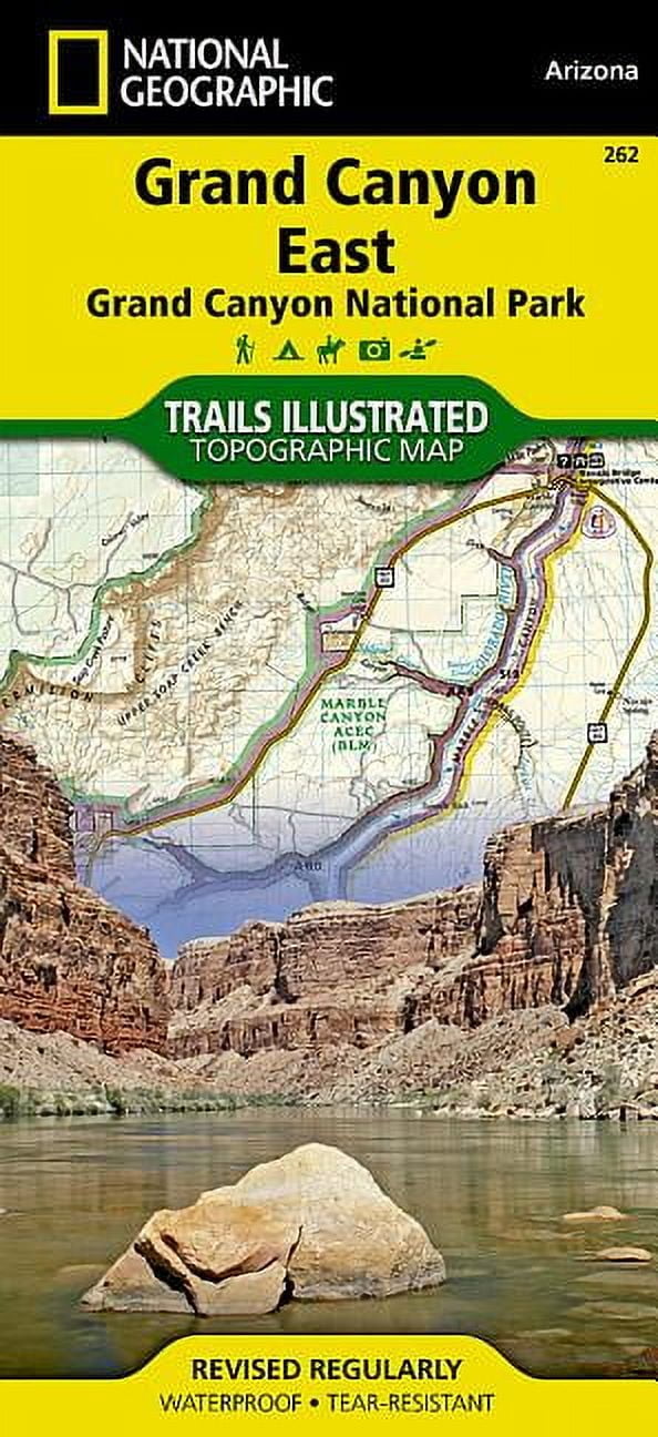 National Geographic Maps: Trails Illustrated: Grand Canyon East [grand ...
