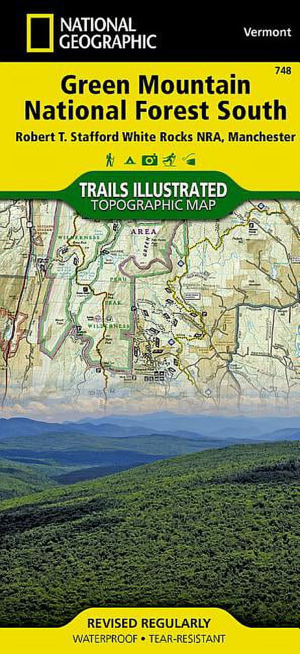 National Geographic Maps: Trails Illustrated: Green Mountain National Forest South [robert T ...