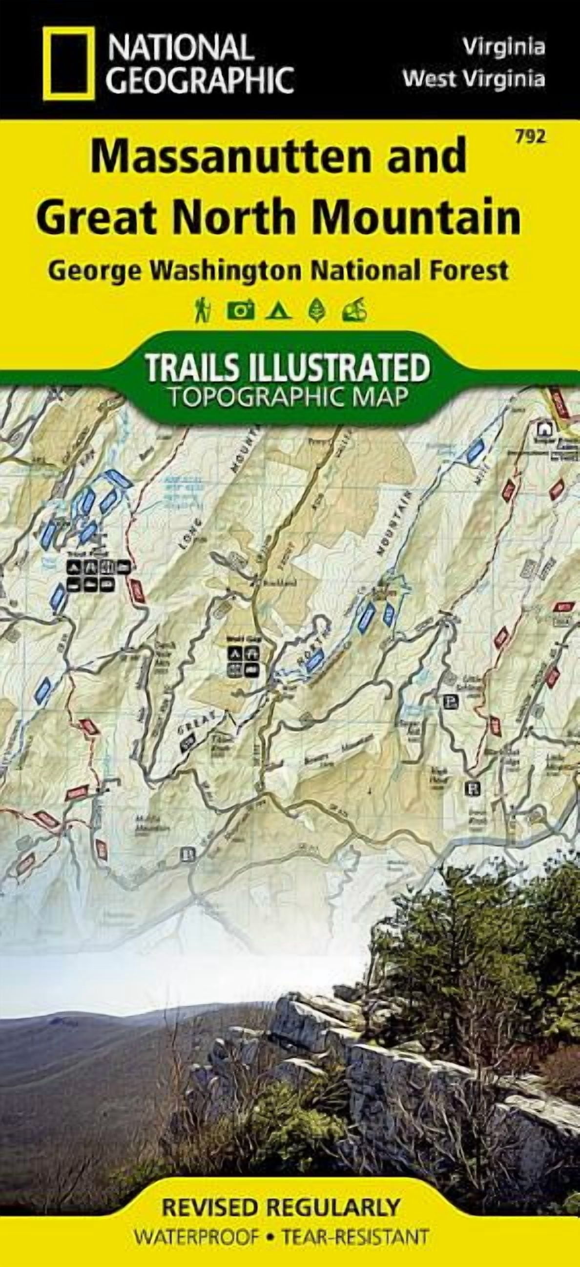 National Geographic Maps: Trails Illustrated: Massanutten and Great ...