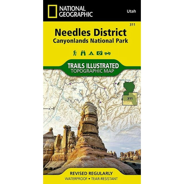 National Geographic Maps: Trails Illustrated: Needles District ...