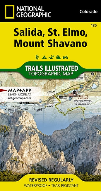 National Geographic Maps: Trails Illustrated: Salida, St. Elmo, Mount ...