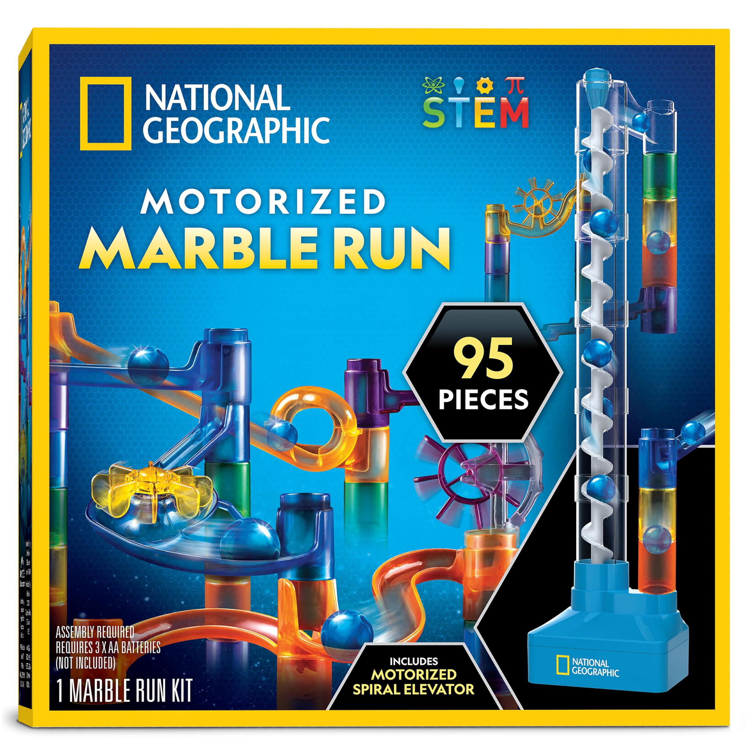 National Geographic Marble Run IFF17 with Motorized Elevator - Marble ...