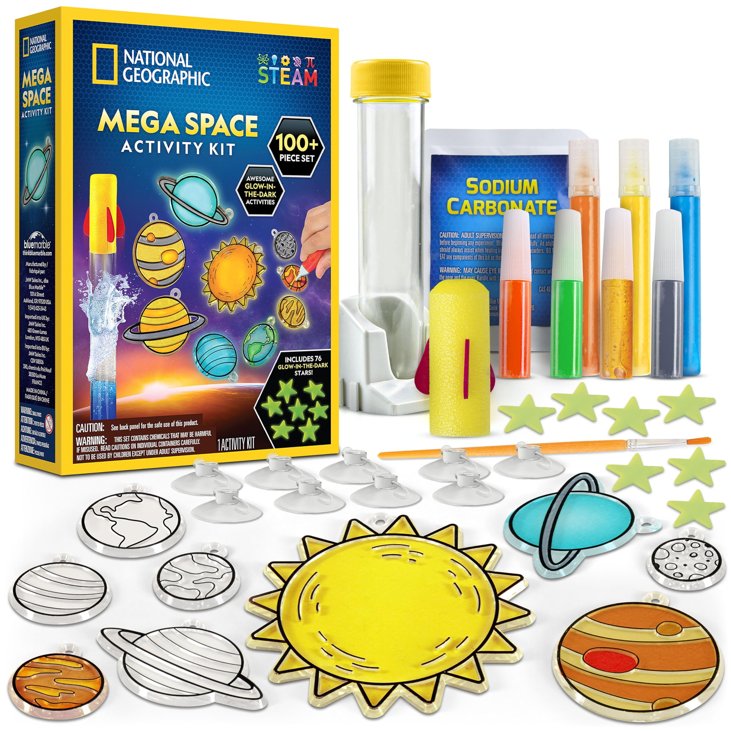 National Geographic Mega Space AIF9 Activity Kit - Glow in The Dark ...