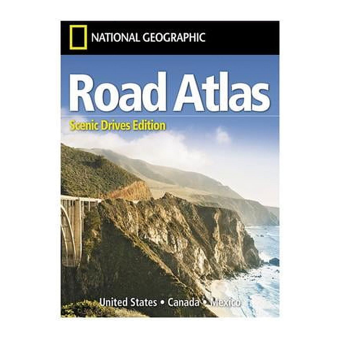 National Geographic RD00620165 Media Road Atlas Scenic Drive Edition ...