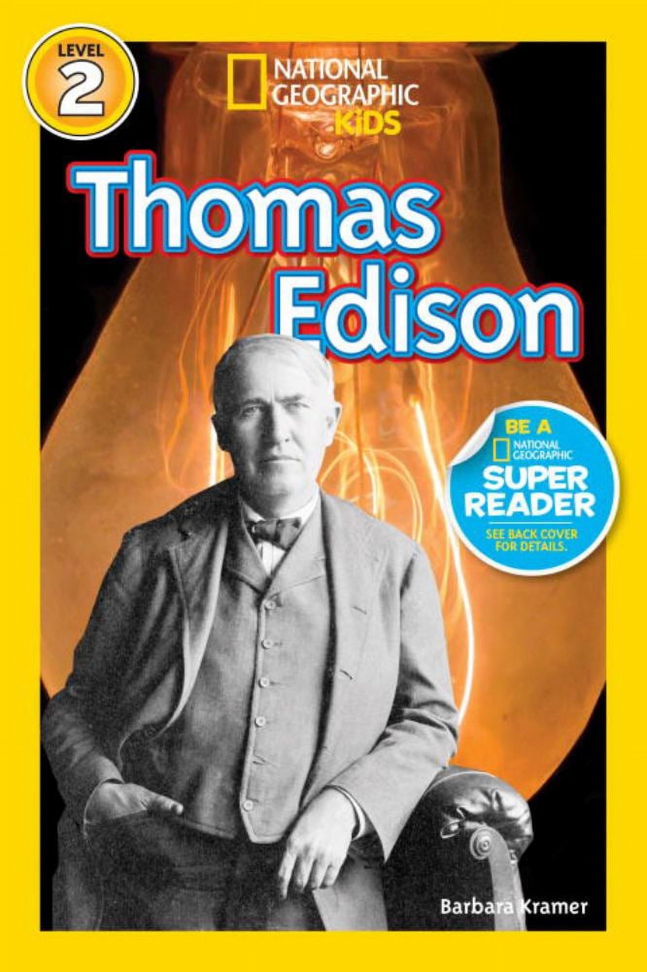 National Geographic Readers: Thomas Edison (Paperback) - Walmart.com