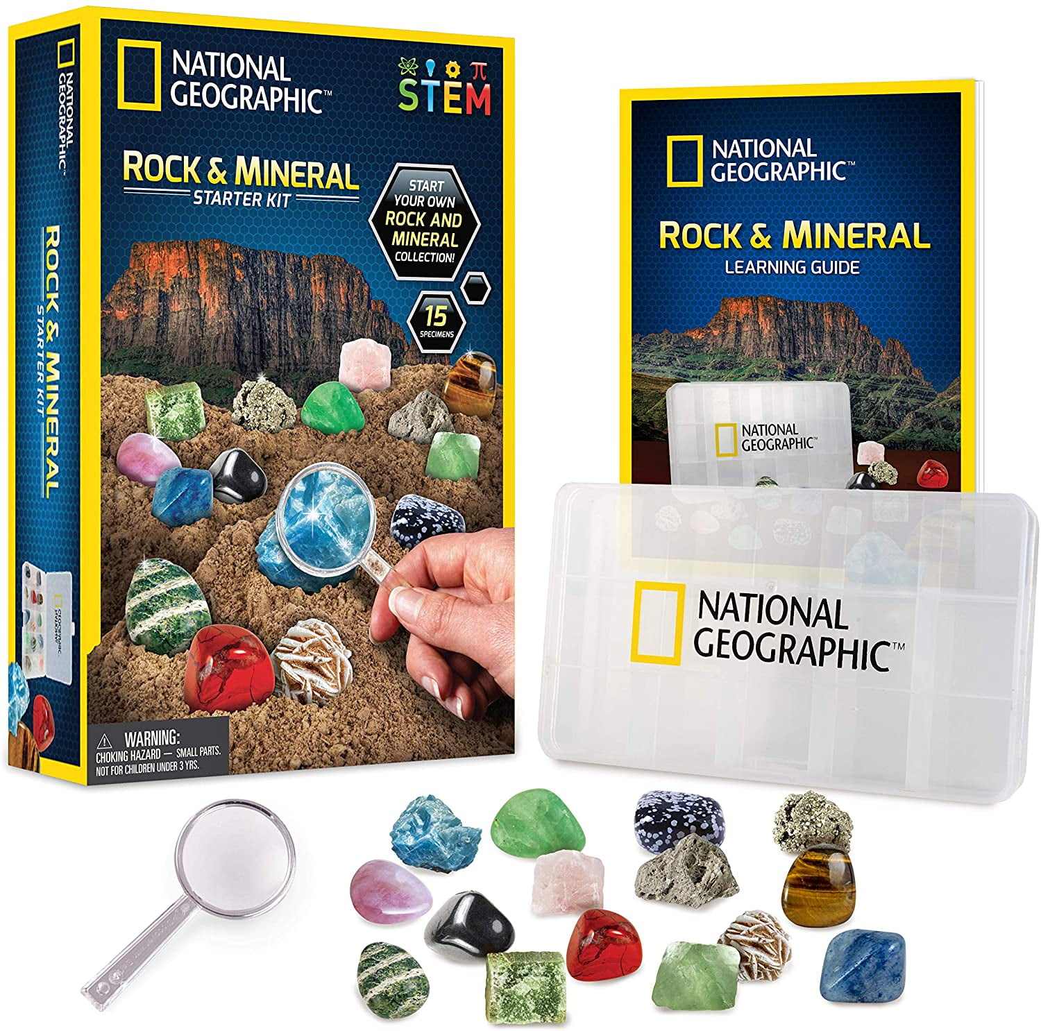 National Geographic Kids Rock & Mineral Starter Collection Kit ...