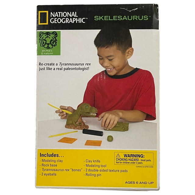 National Geographic Skelesaurus, Build A T-Rex Dinosaur - Walmart.com