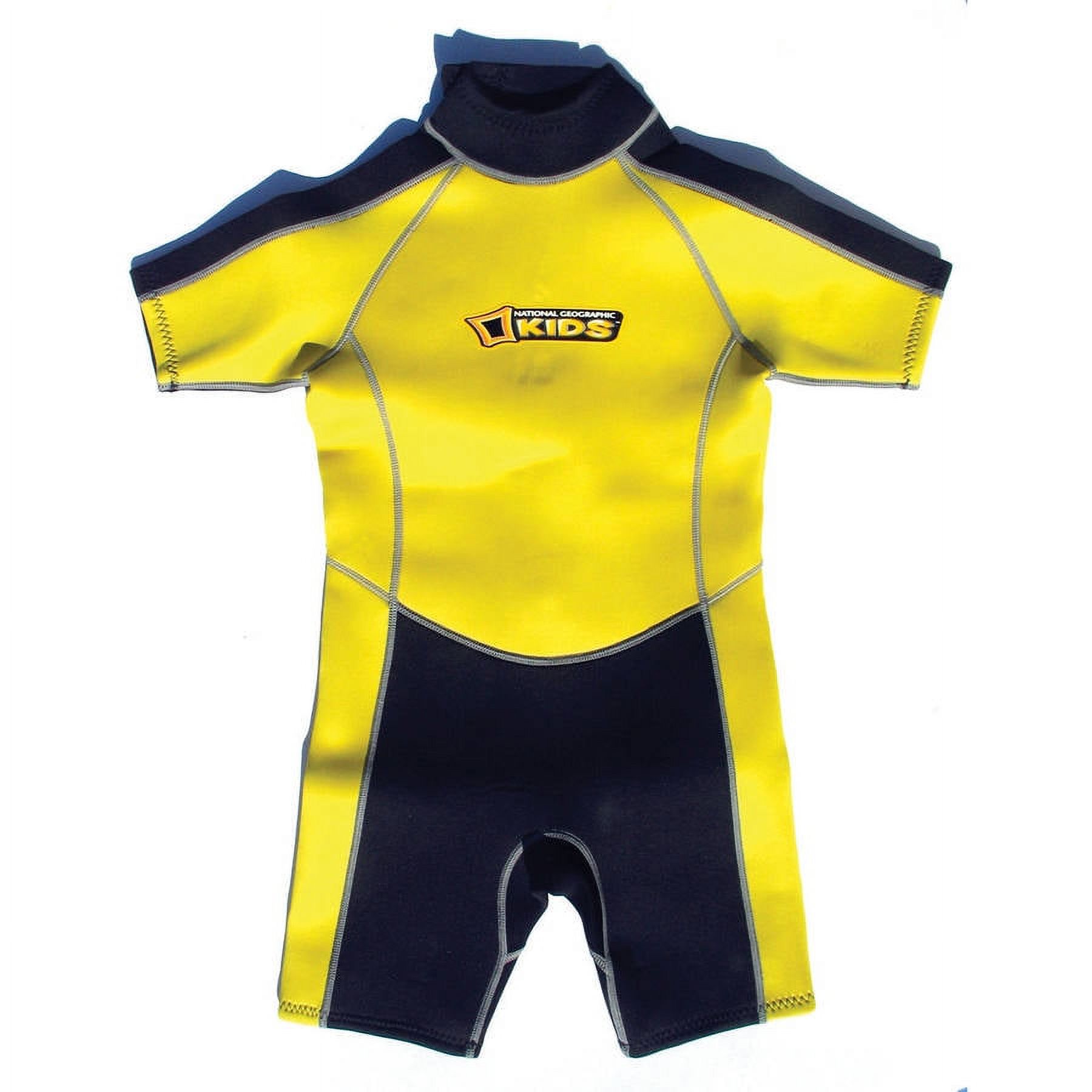 National Geographic™ Snorkeler Kid's Shorty Neoprene Wet Suit with Back ...