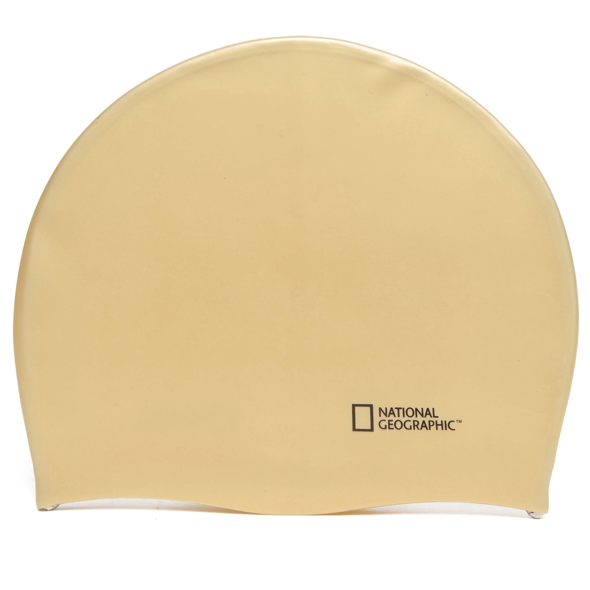 National Geographic Swim Cap Adult Hypoallergenic Silicone Yellow with ...