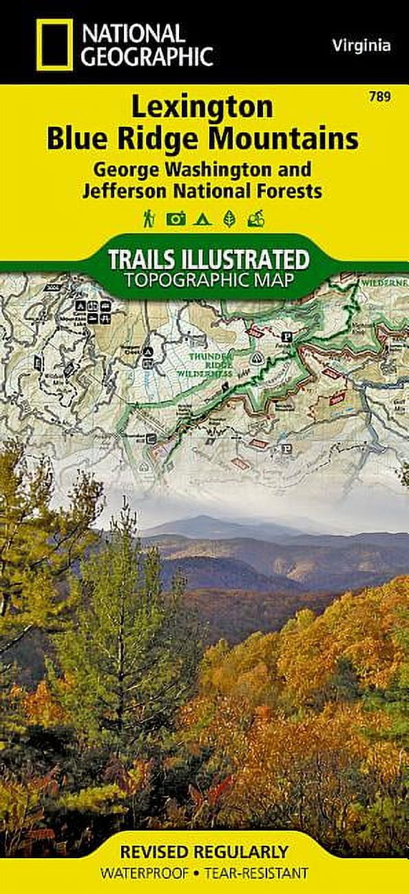 Blue Ridge Mountains Map