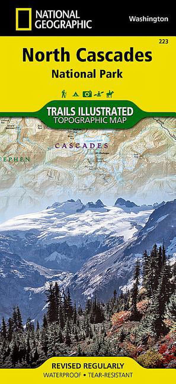 National Geographic Trails Illustrated M North Cascades National Park ...