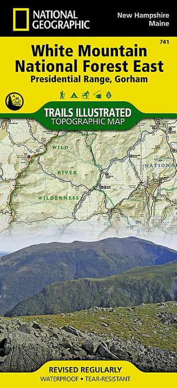 National Geographic Trails Illustrated M White Mountain National Forest ...