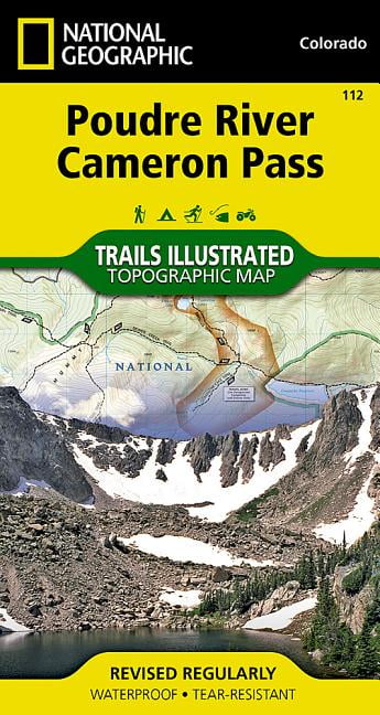 National Geographic Trails Illustrated Map: Poudre River, Cameron Pass ...