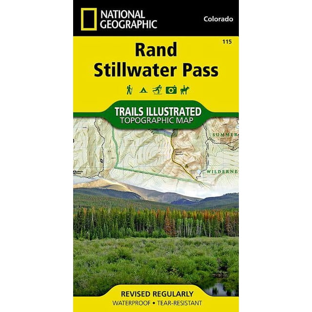 National Geographic Trails Illustrated Map: Rand, Stillwater Pass Map ...