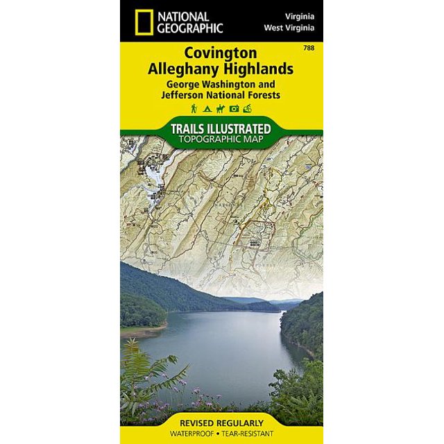 National Geographic: Trails Illustrated Maps: Covington, Alleghany ...