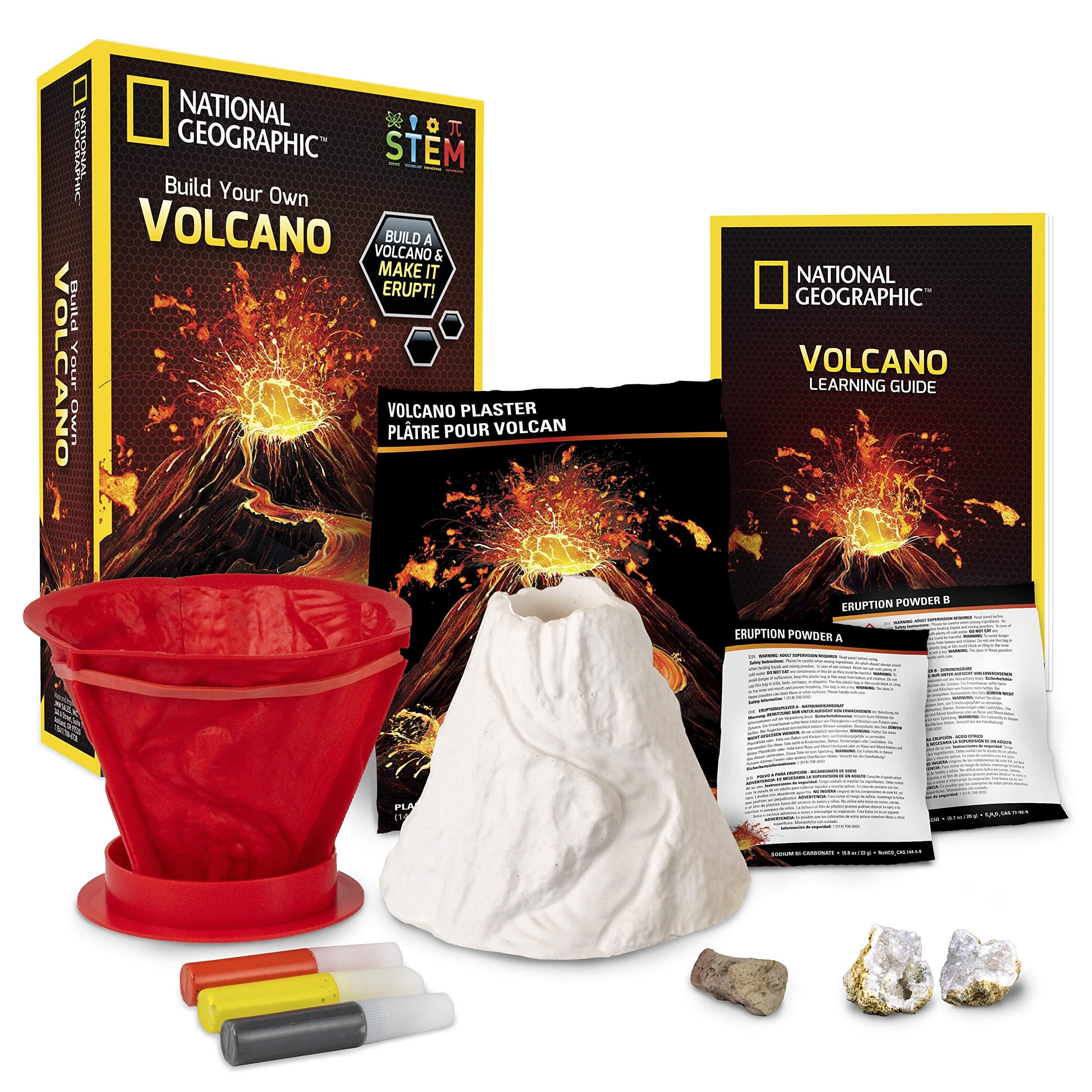 National Geographic Volcano Science Kit - Build an Erupting Volcano ...