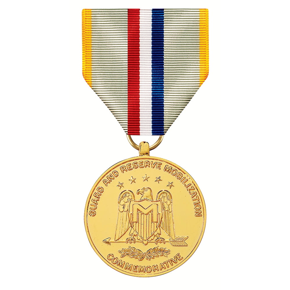 National Guard And Reserve Mobilization Commemorative Medal Anodized ...