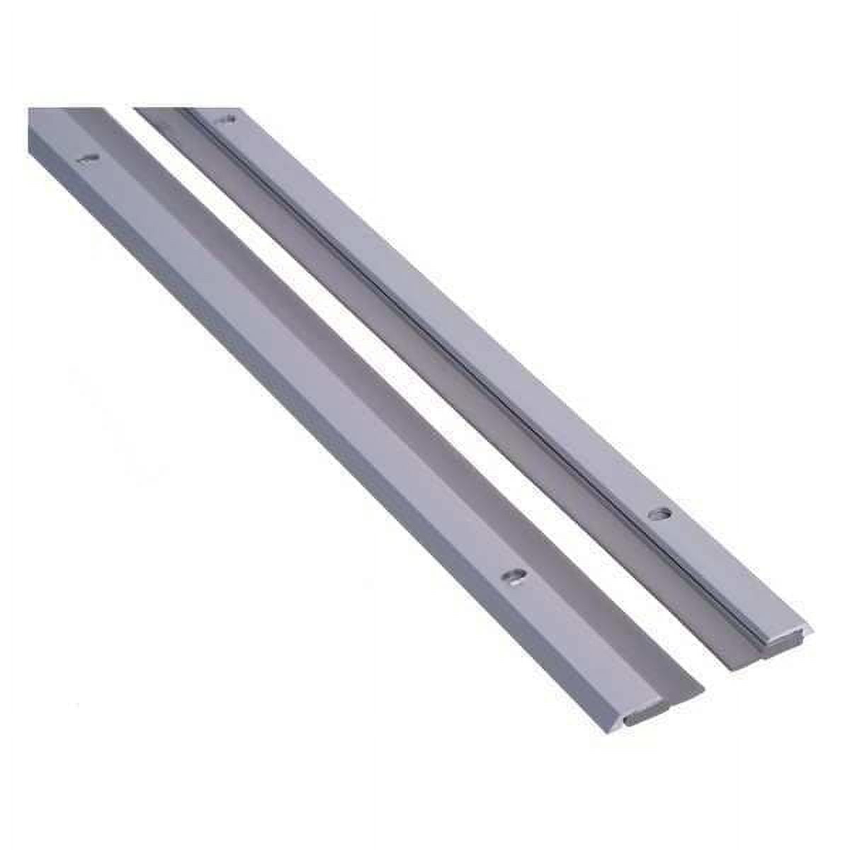 National Guard Door Weatherstripping,Silver,8 ft L 9115A-2x96 - Walmart ...