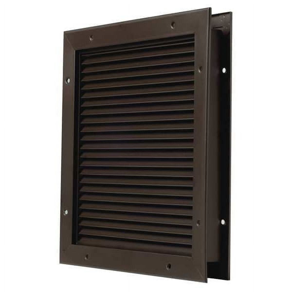 National Guard Louver, No Vision, Dk Bronze,12 x 12 L-700-BFDKB-12x12 ...
