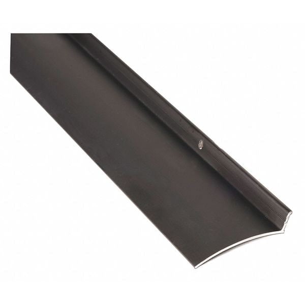 National Guard 5/8"H x 2-1/2"W x 76"L Alum. Rain Drip Guard 16DKB-76 ...