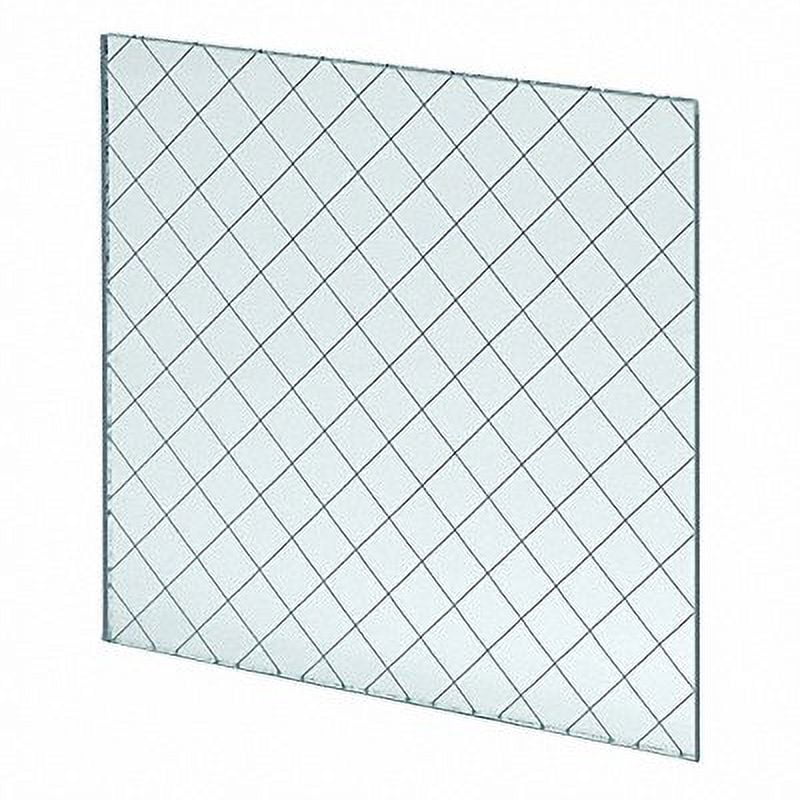 National Guard Wired Glass,Wired Glass L-WG-DIAMOND-11x11 - Walmart.com