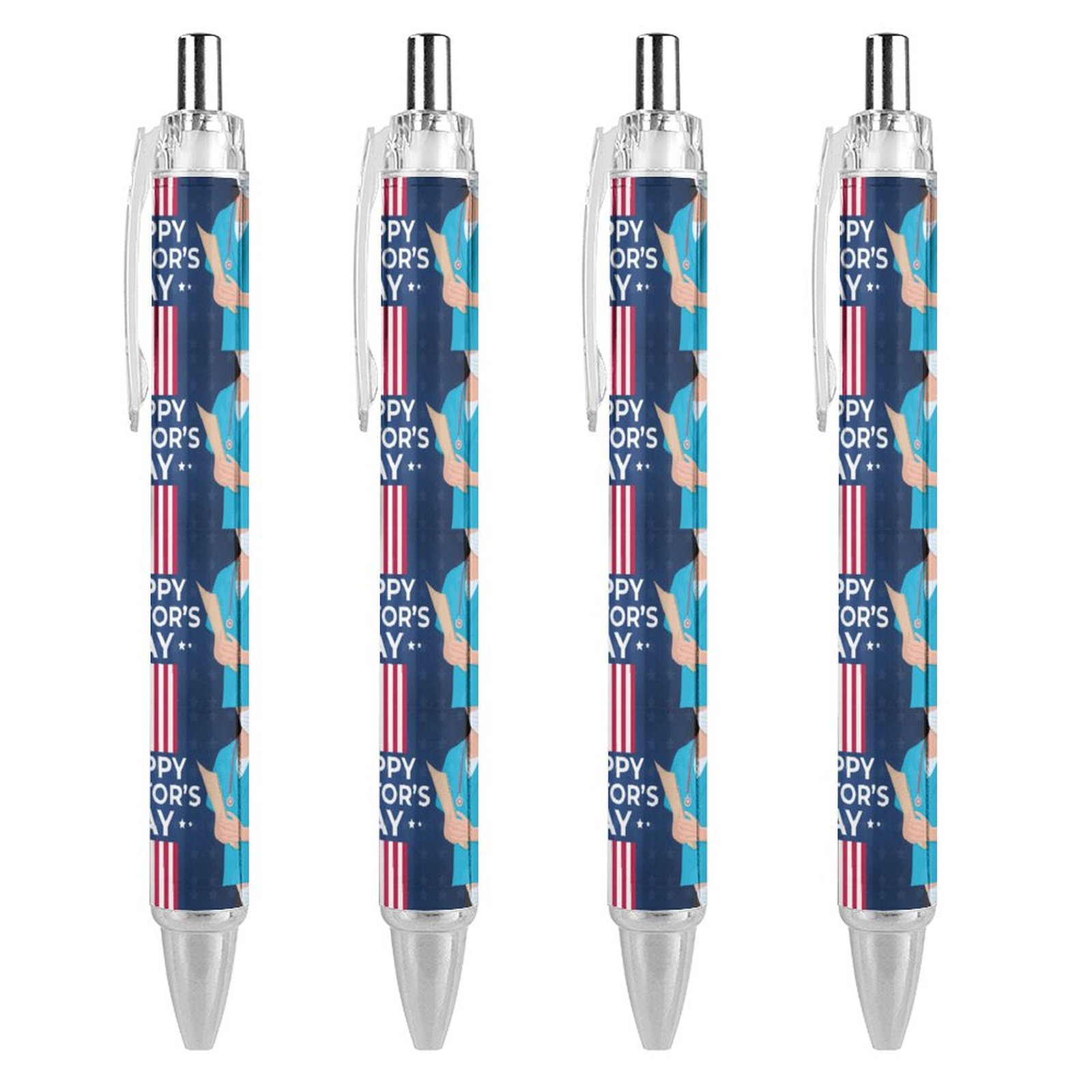 National Happy Doctor's Day Ballpoint Pen Retractable Pens Black ...