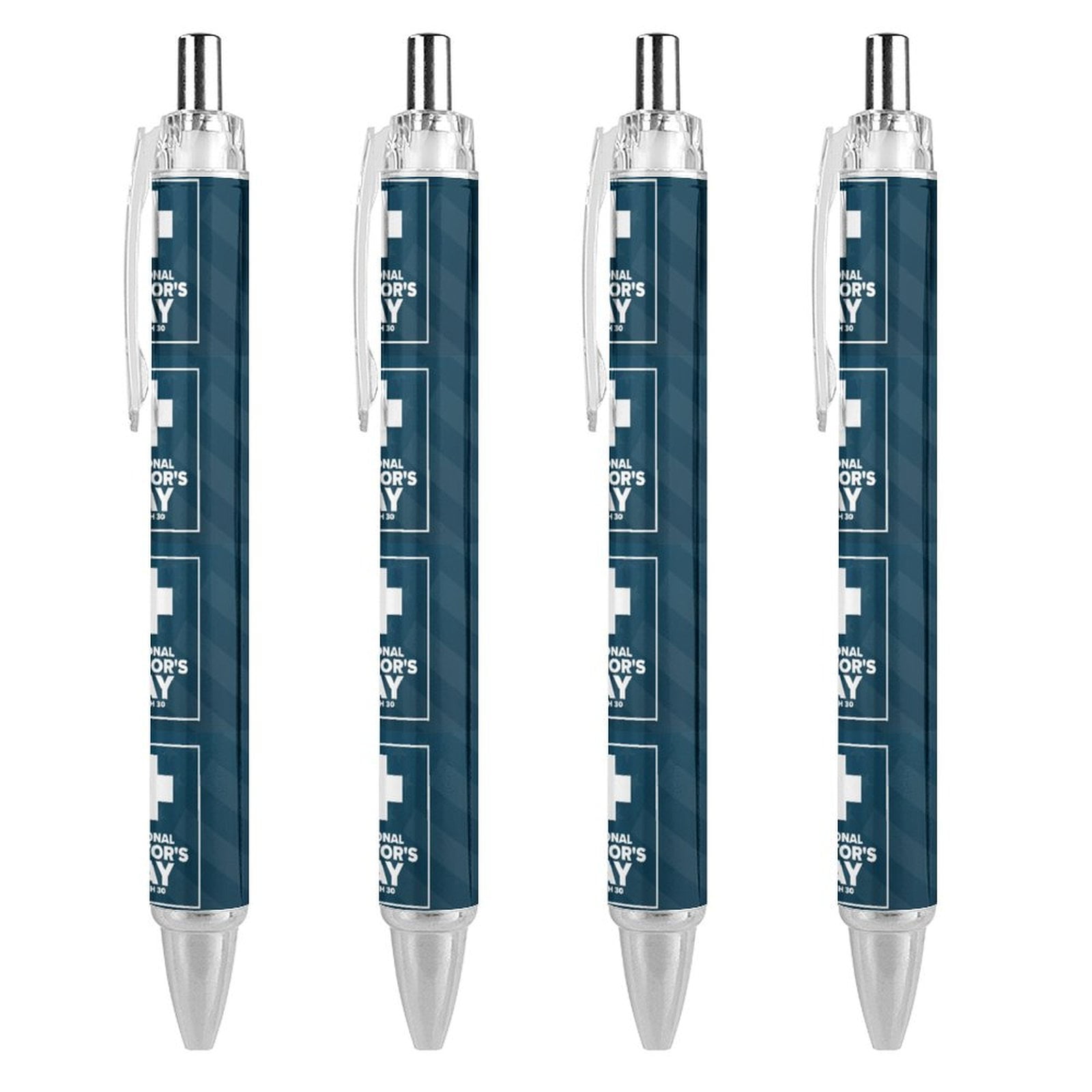National Happy Doctor's Day Ballpoint Pen Retractable Pens Black ...